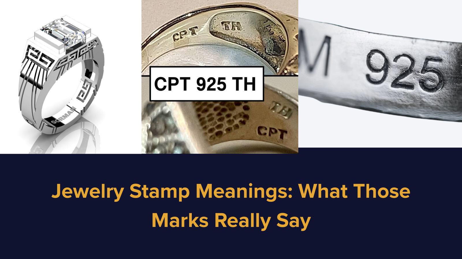 Jewelry Stamp Meanings: What Those Marks Really Say - mandillax